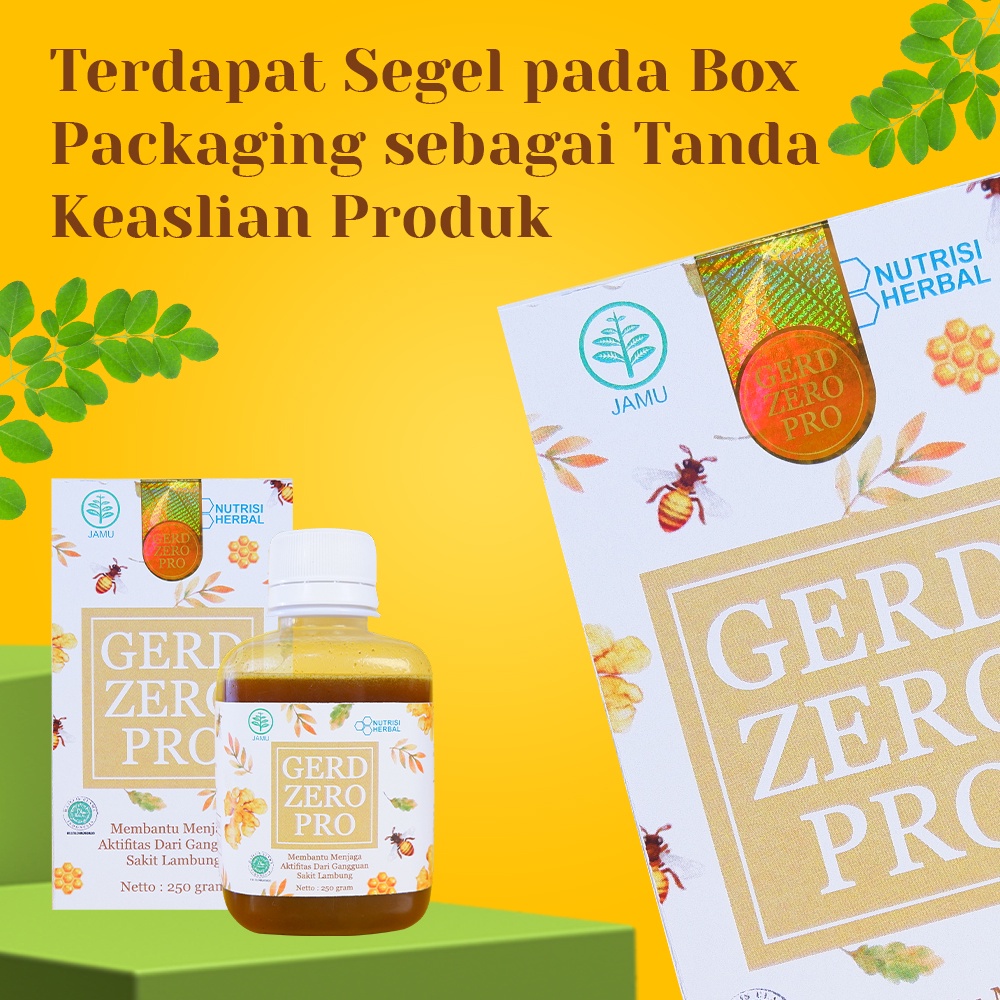 Jual Obat Maag Lambung Herbal GERD ZERO PRO 250ml Original | Shopee ...
