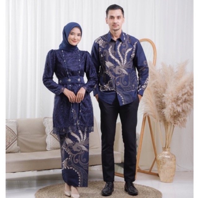 Jual Baju Couple Kebaya Modern Batik Pria / Kebaya Wisuda / Kebaya ...