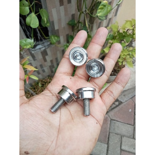 Jual Ring baut L pemanis baut cbr postep k15 k45 baut stenliss set baut ...