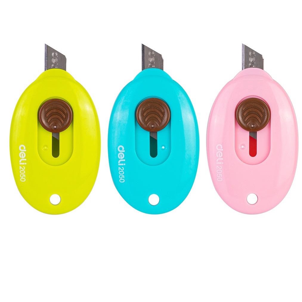 Jual CINDY Pisau Cutter Mini - Cutter Portable Deli - CSZ1601 | Shopee ...