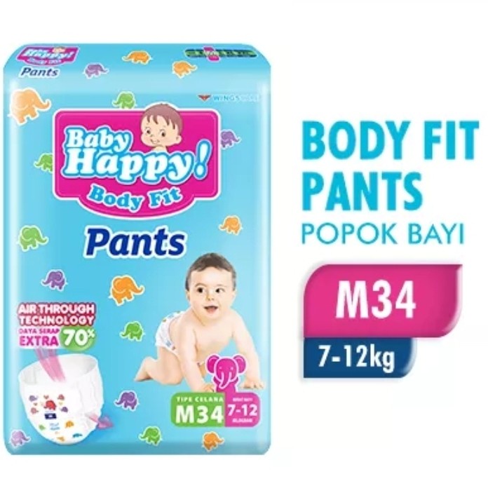 Jual Popok Baby Happy Diapers Pant | Shopee Indonesia