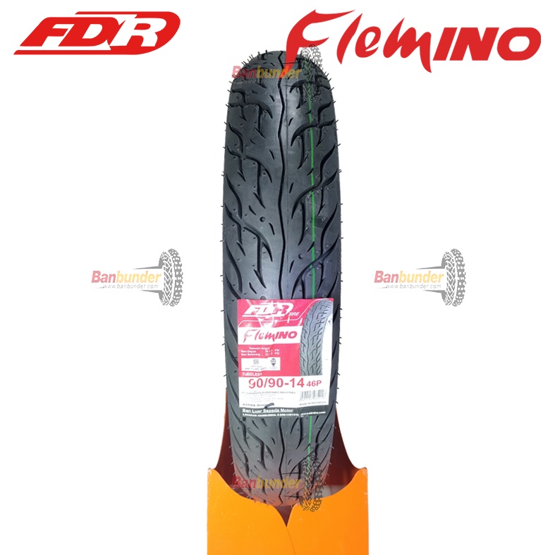 Jual BAN FDR 90/90-14 FLEMINO - TUBELESS | Shopee Indonesia