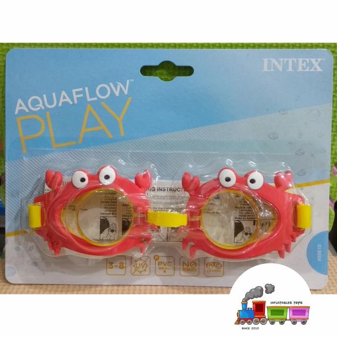 Jual Intex 55610 Kacamata Renang Anak Karakter Shark, Lobster Dan ...