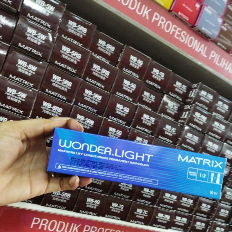Jual MATRIX CAT RAMBUT || Matrix Wonder Brown || Hair Color-Cat Matrix ...