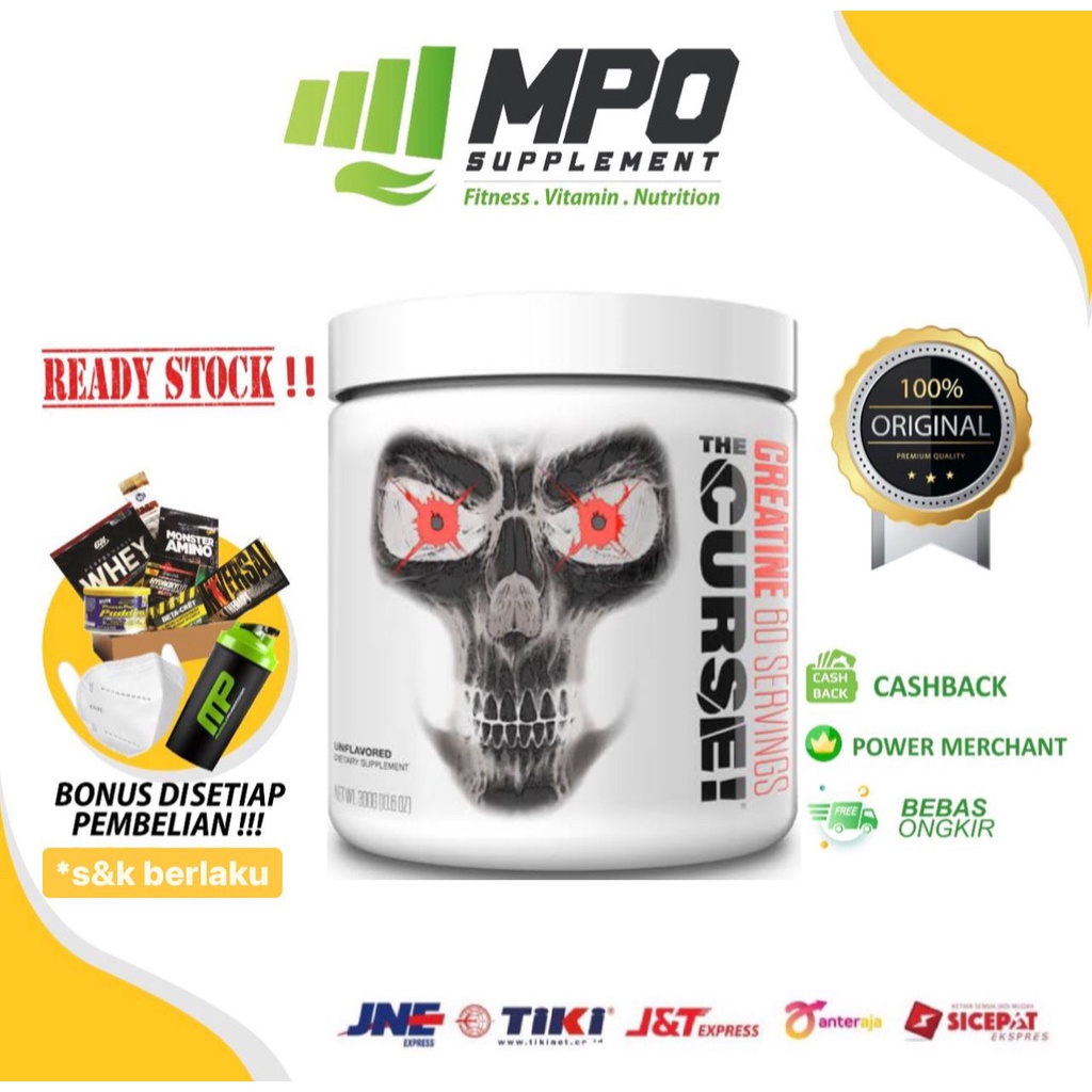 Jual JNX Sports The Curse Creatine (60 serving) JNX The Curse Creatine ...