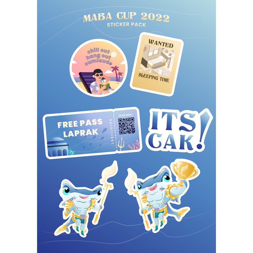 Jual STICKER PACK MABACUP 2022 | Shopee Indonesia