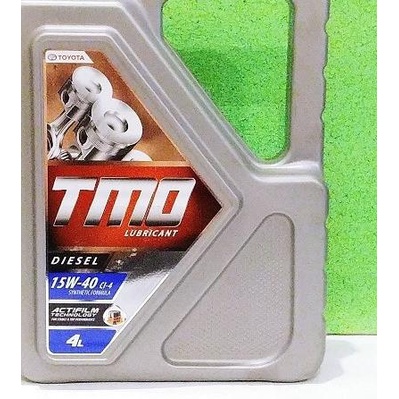 Jual Pelumas - Oli Mesin Diesel TMO Toyota Motor Oil 15W-40 - 4 liter ...