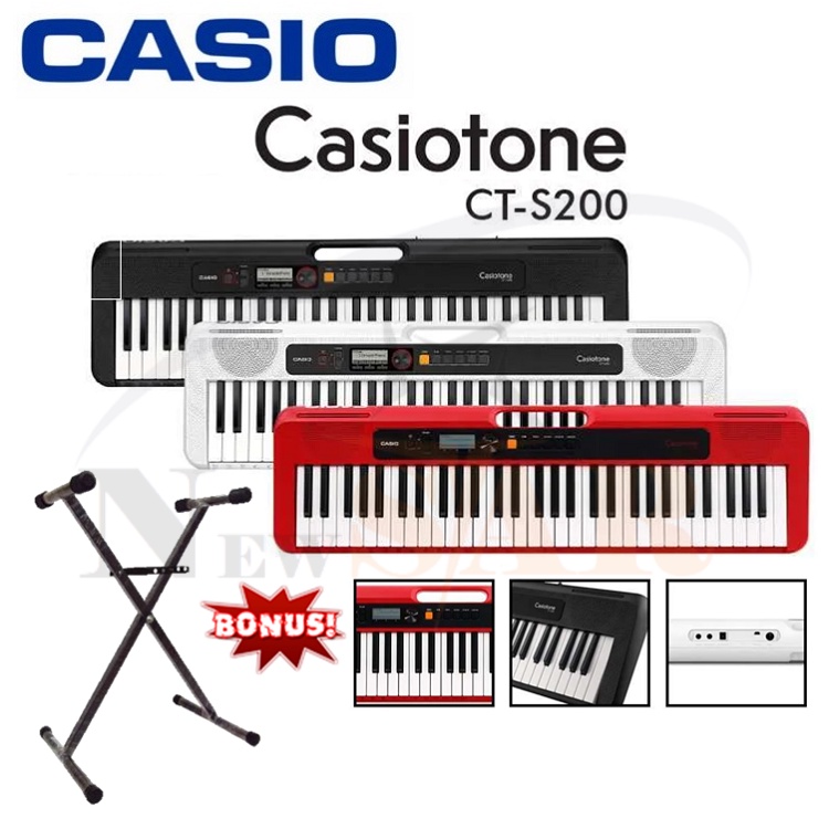 Jual CASIO CT-S200 - Keyboard Piano Casio 200 / CTS200 Original ...