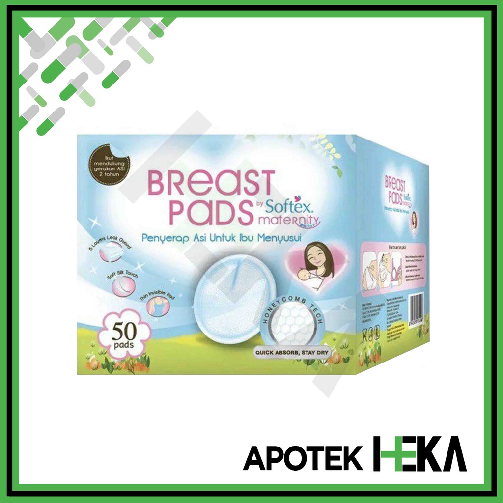 Jual Breast Pad Softex Maternity isi 50 - Penyerap Asi Ibu Menyusui ...