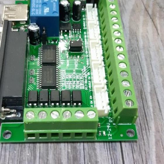 Jual New 5 Axis CNC Controller Board Mach3 Interface USB LPT 12v-24v | Shopee Indonesia