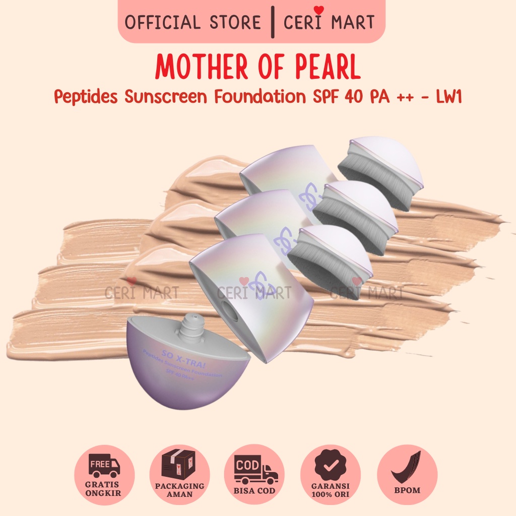 Jual Mop Beauty Mother Of Pearl Loose Powder | Primer | Foundation ...