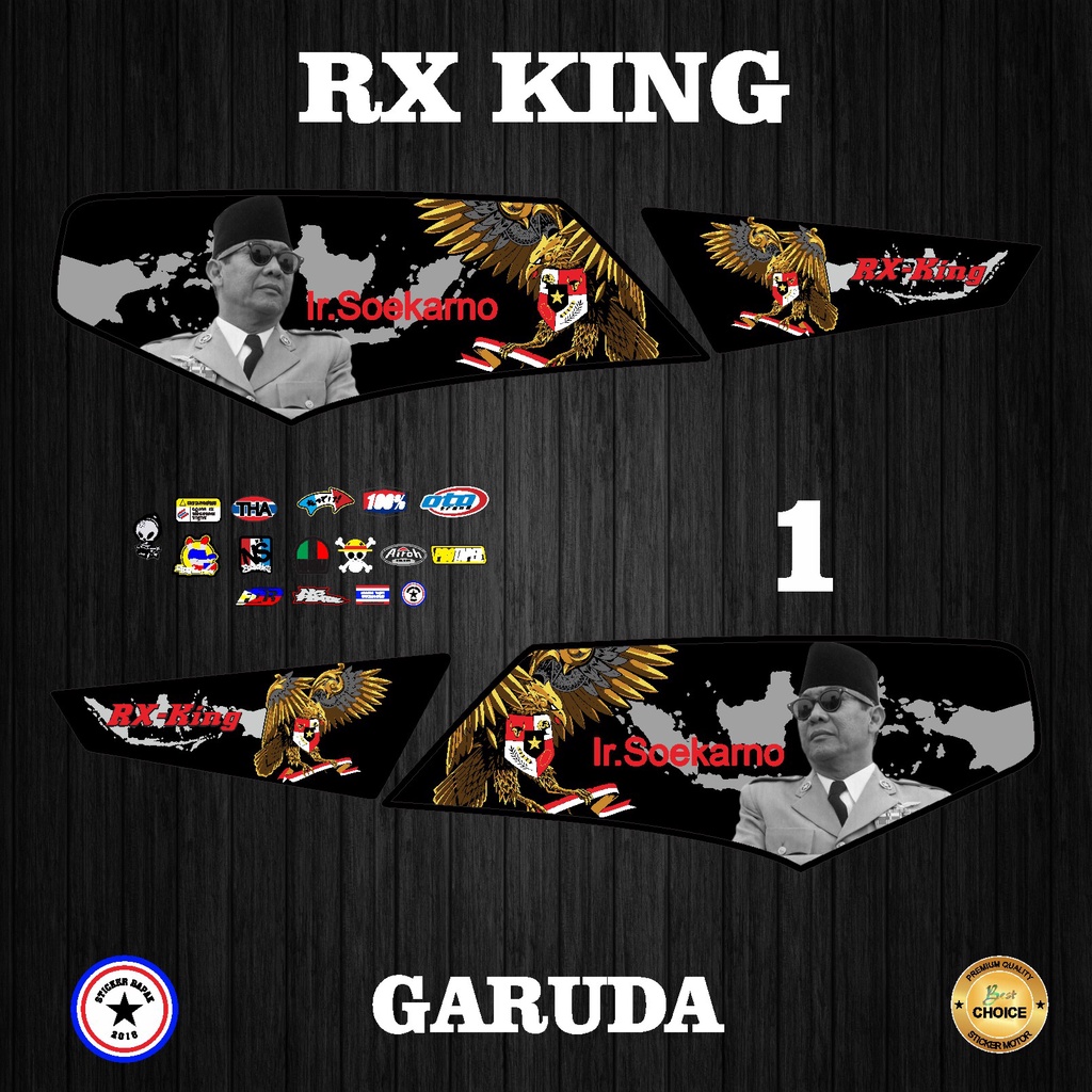 Jual Sticker striping RX KING variasi garuda | Shopee Indonesia