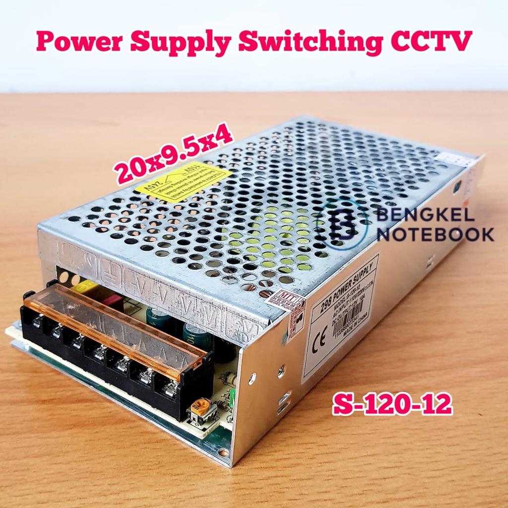 Jual Power Supply Switching CCTV 12 Volt 10 Amper PSU 12V 10A | Shopee Indonesia