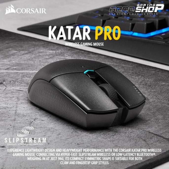 Jual Corsair Katar PRO Wireless Lightweight Gaming Mouse ready viral ...