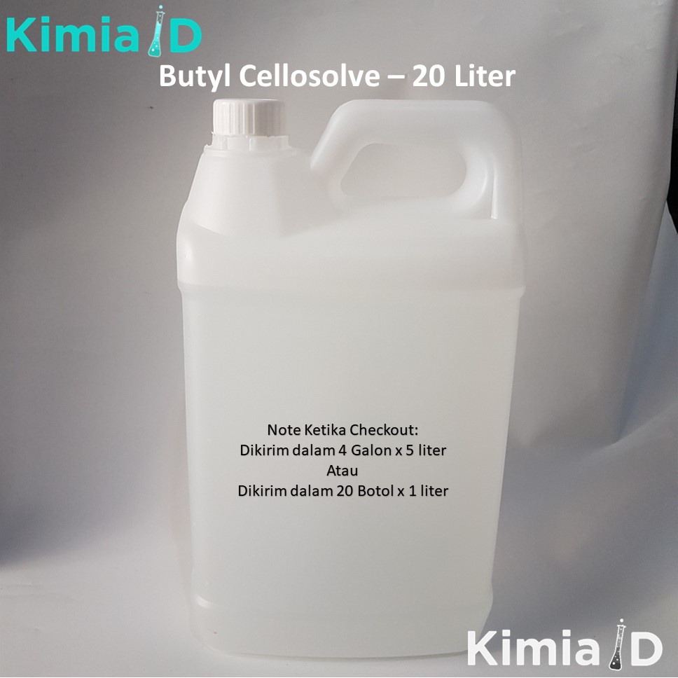 Jual Butyl Cellosolve 20 Liter Thinner BC 20 Liter Solvent Butil ...