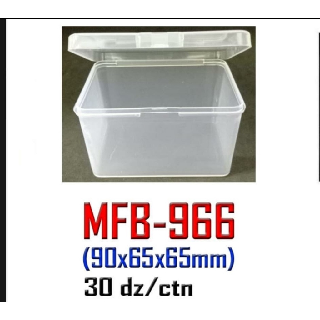 Jual box multi box mb 966 (9x6x6 cm) gunindo satuan | Shopee Indonesia
