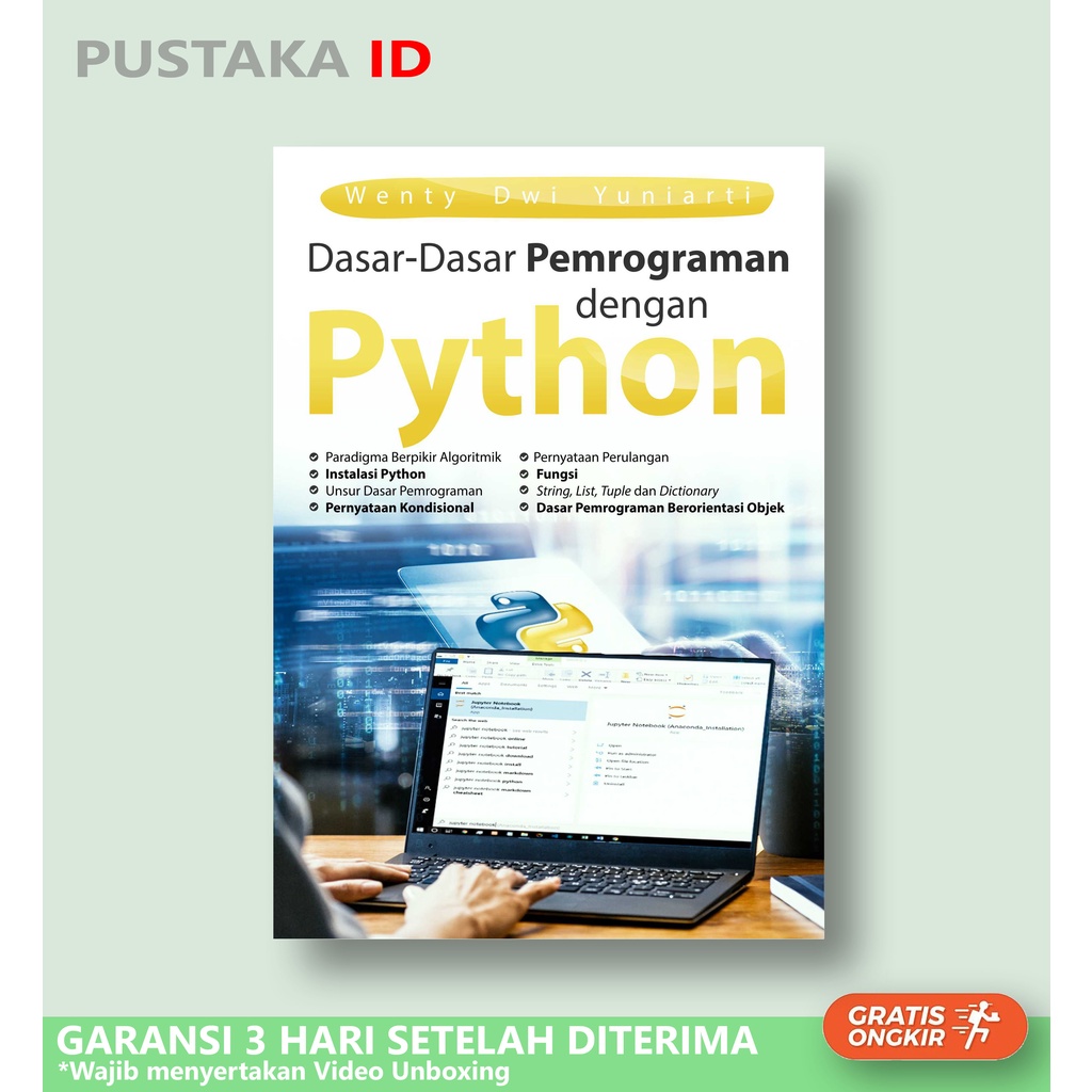 Jual Buku Dasar - Dasar Pemrograman Dengan Python - Original | Shopee Indonesia