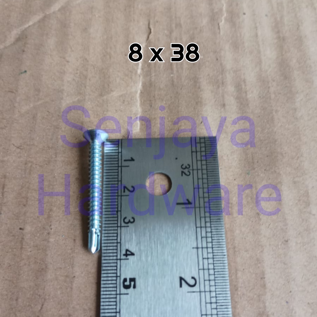 Jual Sekrup skrup baja ringan SDS kepala plus | Shopee Indonesia