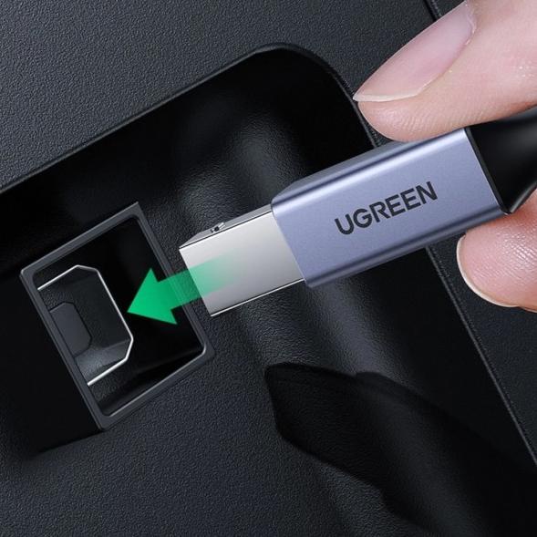 Jual UGREEN Kabel USB Printer USB A Male to USB B 2.0 Aluminum Shell ...