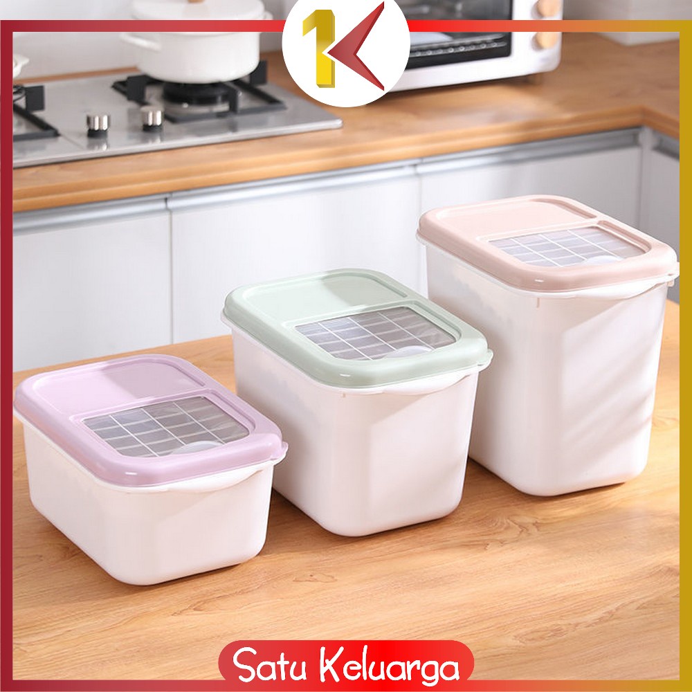 Jual SK-C719 Tempat Beras Kotak Penyimpanan Makanan Rice Box Storage ...