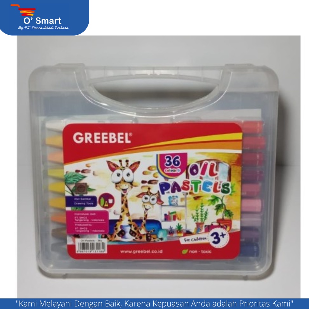 Jual Greebel Crayon/Oil Pastel 36Warna | Shopee Indonesia