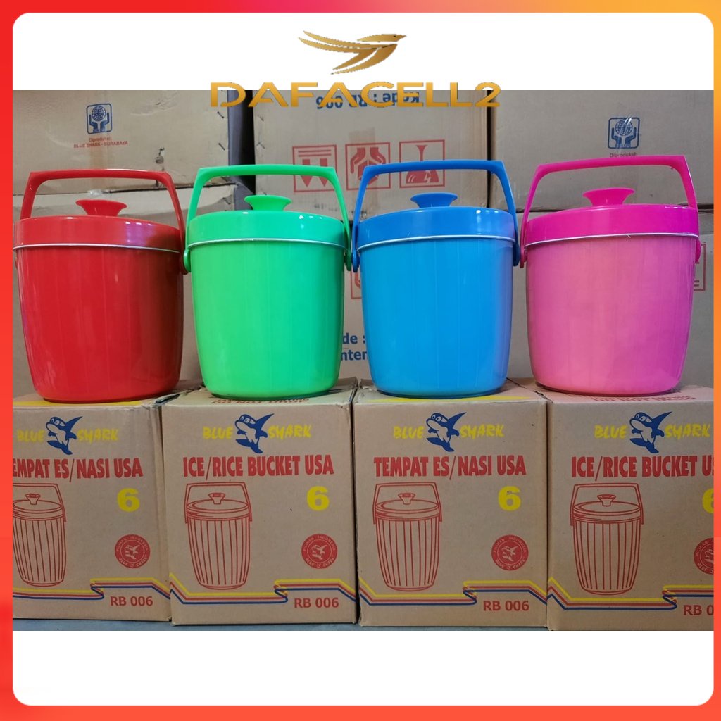 Jual RICE BUCKET 6L Rice Bucket dari blue shark /TEMPAT PENYIMPANAN ...