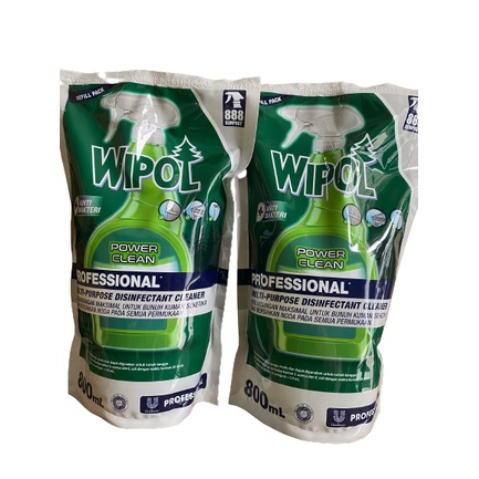 Jual WIPOL PROFESSIONAL MULTIPURPOSE DISINFECTAN CLEANER 800 ML ...
