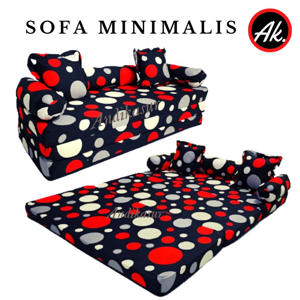 Jual Sofa Bed Kursi Tamu Minimalis Kasur Karakter Sofabed Murah Furniture Sofa Lipat Lantai Busa ...