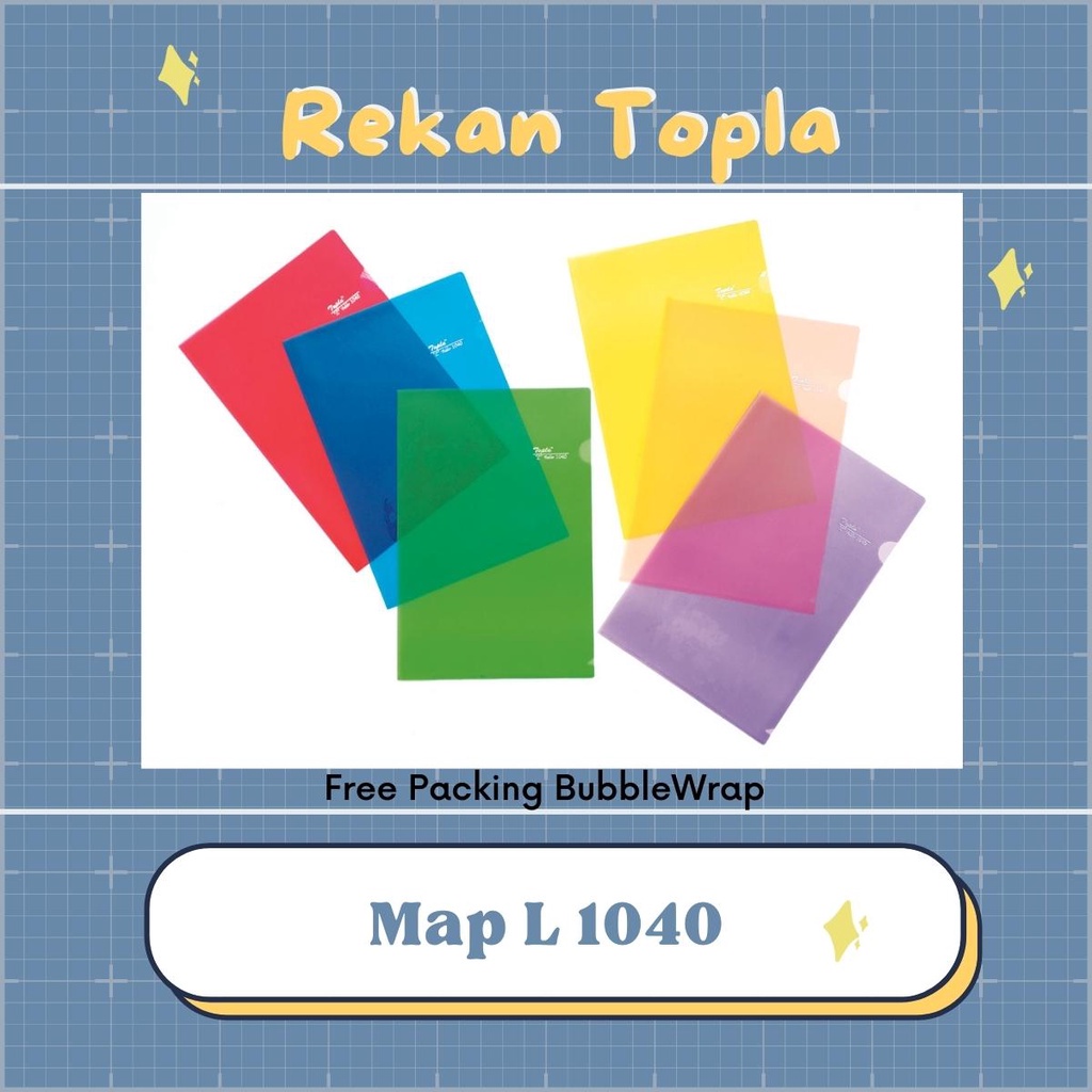 Jual Map Folder L /Map L F4 / Map L Folio / Map Selip Model L / Map ...