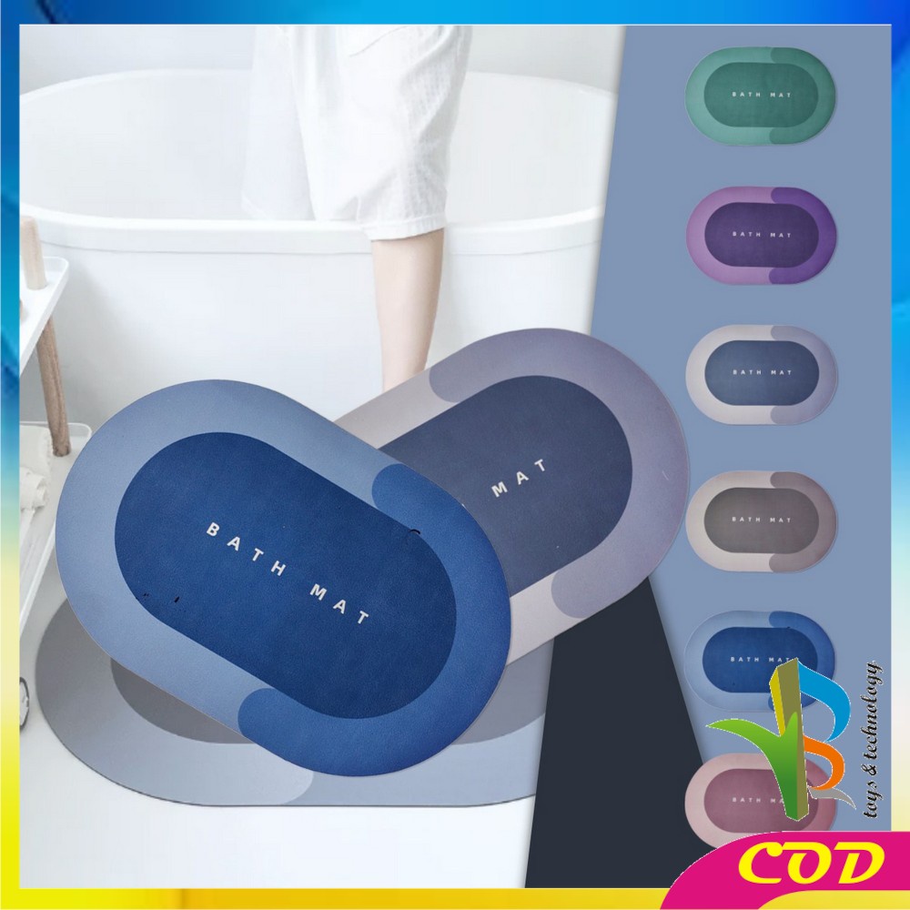 Jual RB-C458 Keset Diatomite Keset Kaki Kamar Mandi Serap Air Keset ...