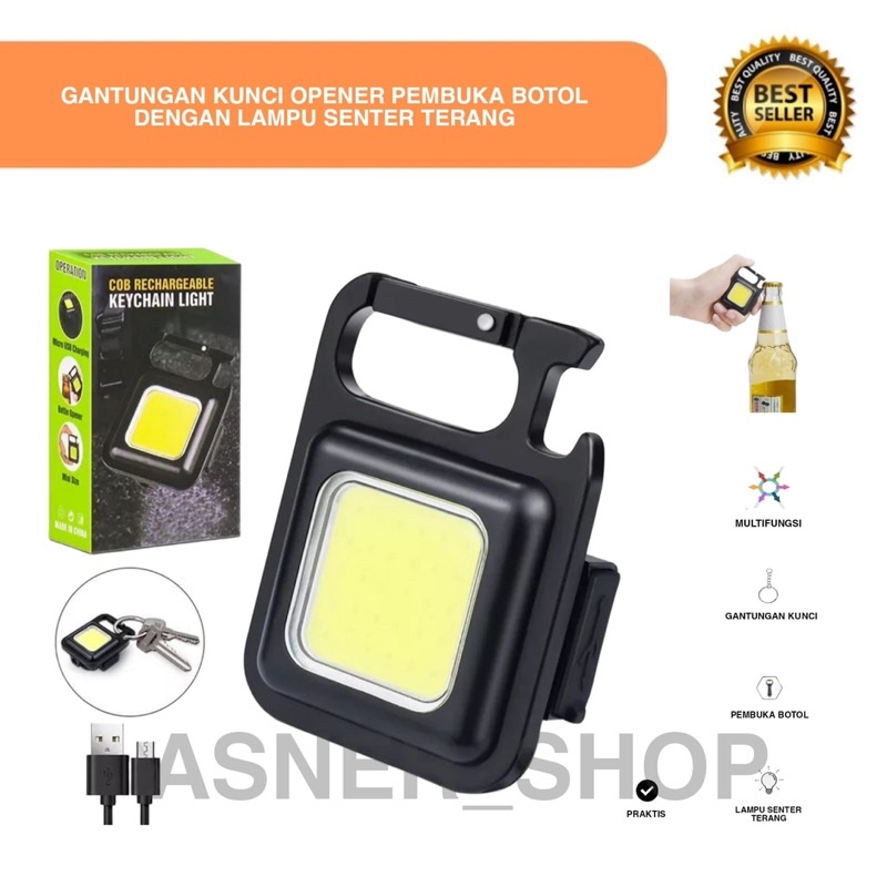 Jual ( KEYCHAIN ) Senter Mini Lampu LED Light Gantungan Kunci Tahan air ...