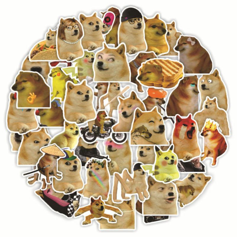Jual Stiker Meme Anjing | Stiker Anti Air | Shopee Indonesia