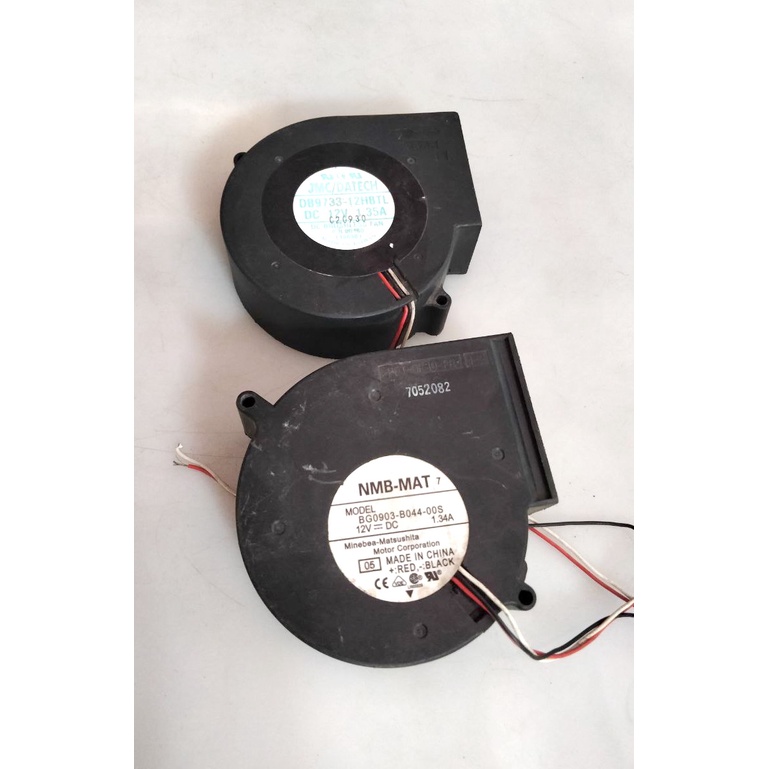 Jual Blower Dc Brushless NMB 12v 1.34A & DATECH 12v 1.35A with Temperature Diameter 9cm | Shopee ...