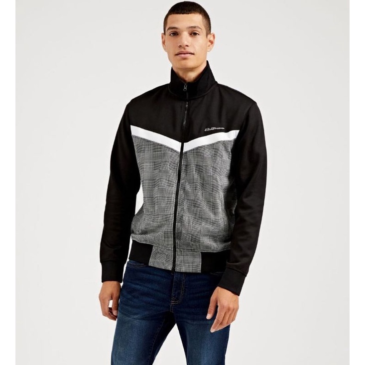 Jual Ben Sherman Glend Plaid Track Jacket Original | Shopee Indonesia