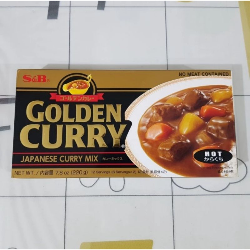 Jual S&B Golden Curry Japanese Curry Mix Saus Kari Jepang | Shopee ...