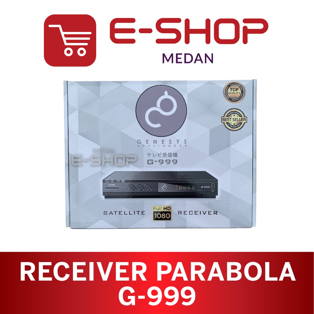 Jual Receiver PARABOLA Genesys FULL HD1080p G-999 | Shopee Indonesia