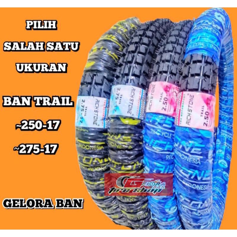 Jual ban motor trail 250-17 & 275-17 ban trail ban bebek ban r17 ban ...