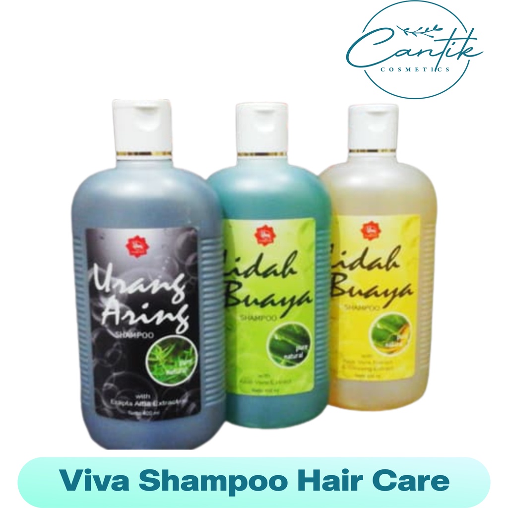 Jual VIVA Shampoo Hair Care Lidah Buaya / Gingseng / Urang Aring 400 ML ...