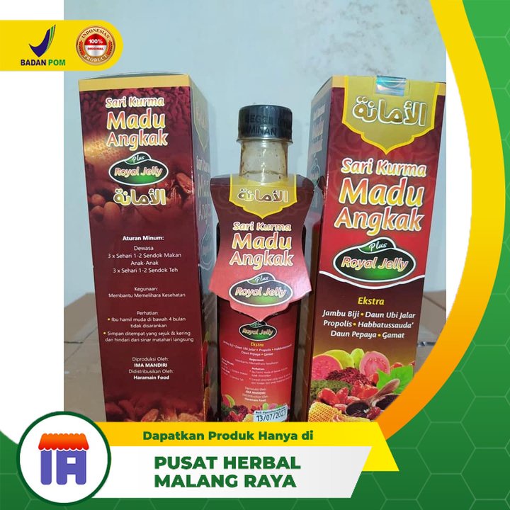 Jual OBAT DBD ANGKAK UNTUK DEWASA ANAK SARI KURMA MADU ANGKAK AMANAH ...