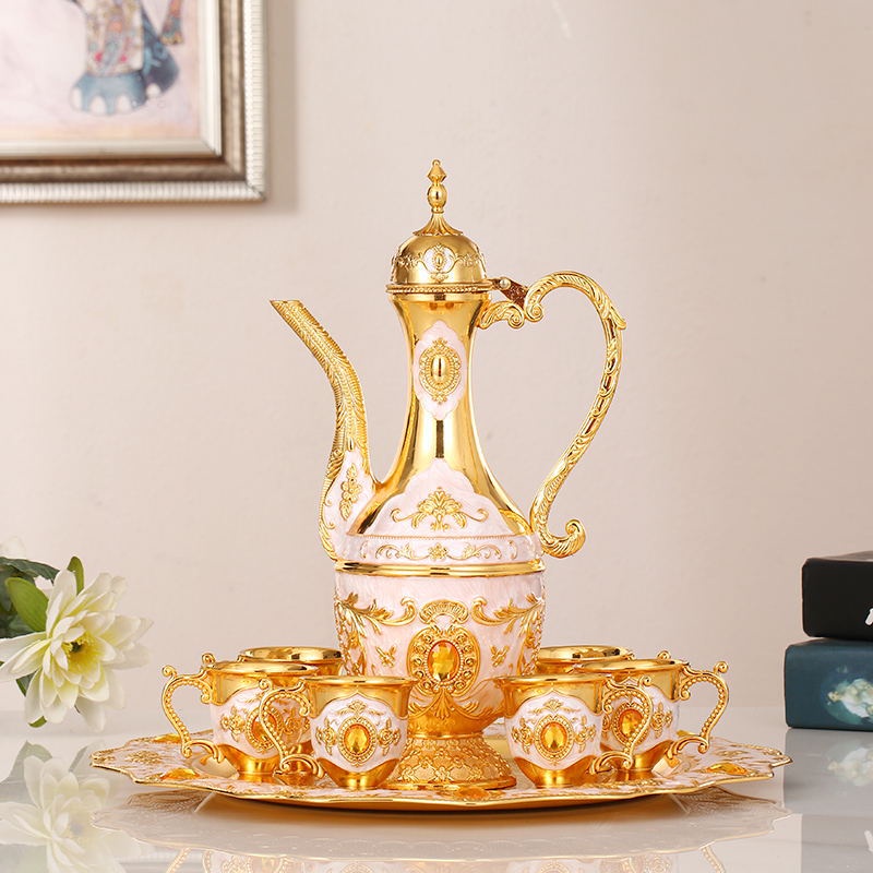 Jual Teko Arab Aladin Set 7 Gold Tinggi | Shopee Indonesia