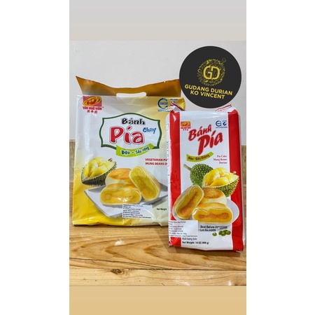 Jual Banh Pia Durian Vietnam merk Tan Hue Vien - Gudang Durian Ko ...