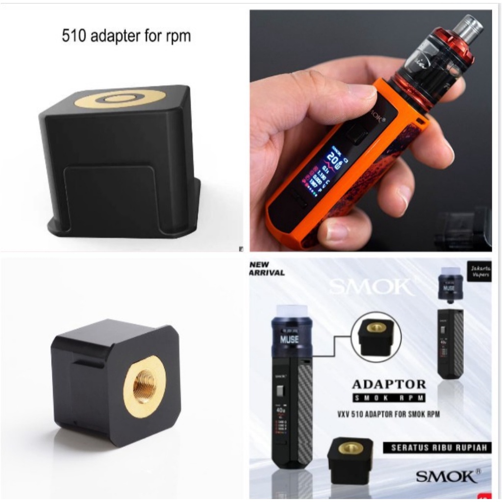 Jual SMOK rpm 40 ADAPTER | Shopee Indonesia
