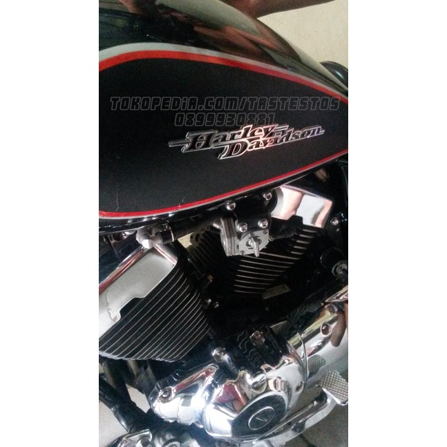 Jual Emblem / Sticker Tulisan Harley Davidson / Lettering | Shopee ...