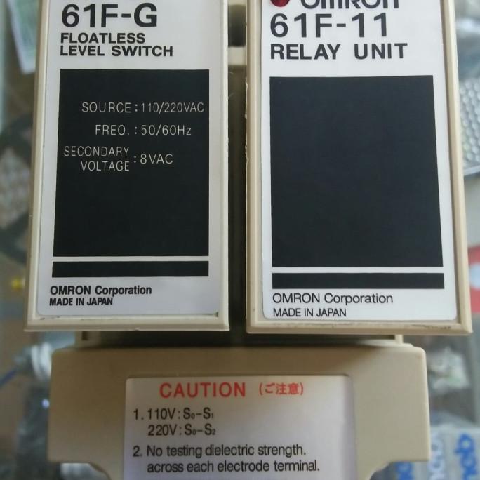 Jual Floatless Switch Water Level Control WLC 61F-G OMRON ( 1 Tangki ...