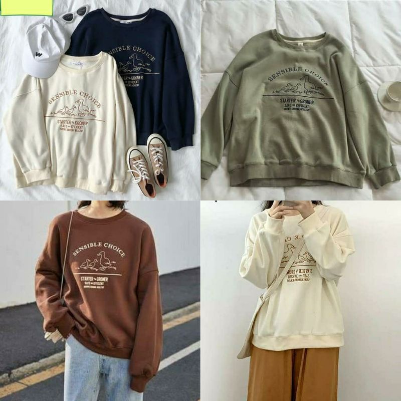 Jual SWEATER SENSIBLE CHOICE PRIA/WANITA | Shopee Indonesia