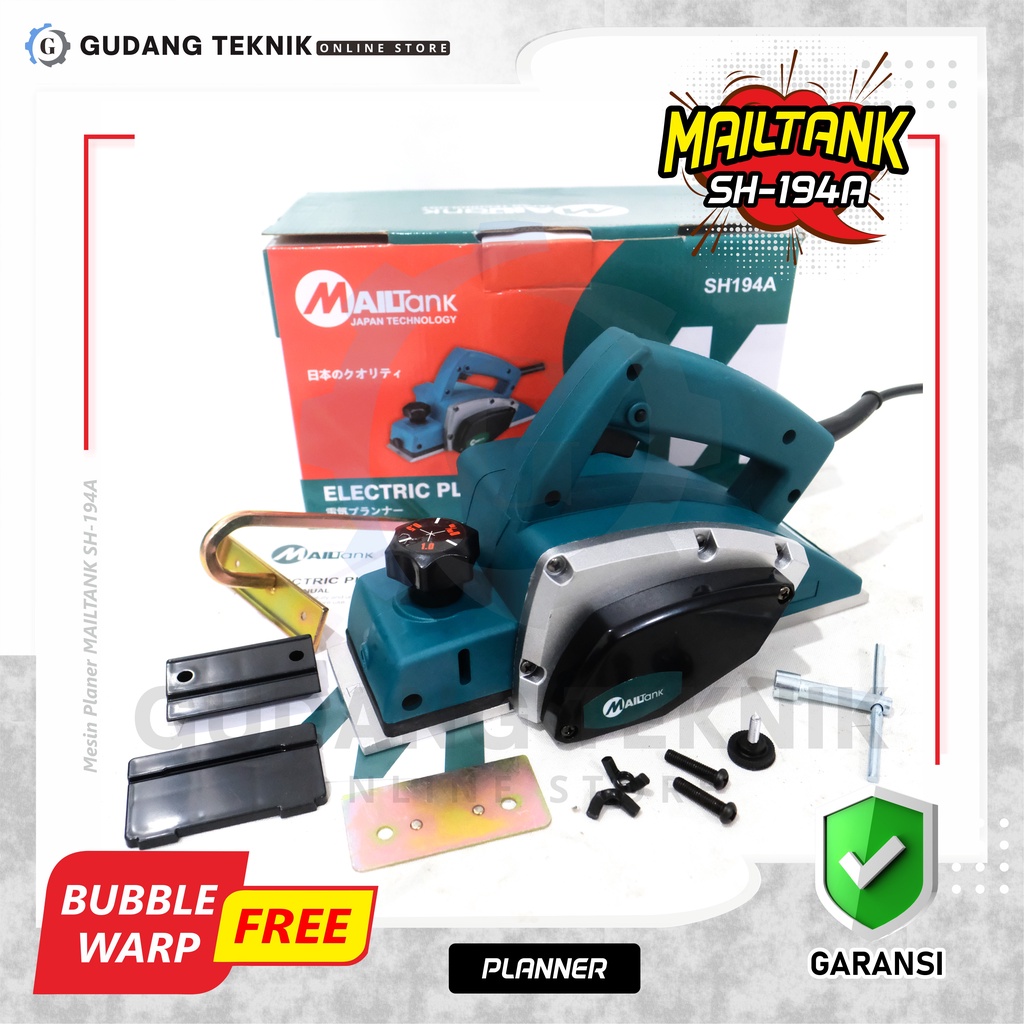 Jual Mesin Planer MAILTANK SH194A / Mesin Serut Kayu Ketam Sugu Pasah ...