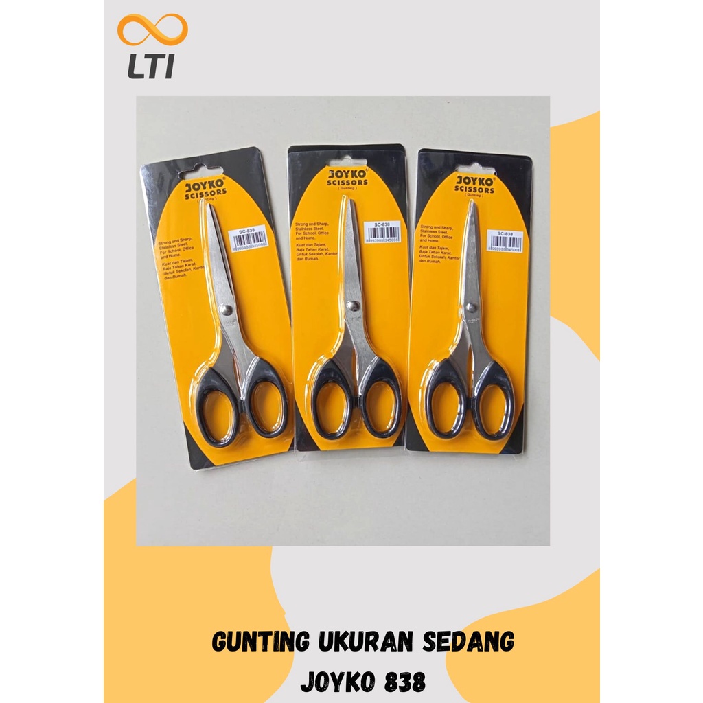 Jual Gunting Ukuran Sedang Joyko 838 - HEMAT | Shopee Indonesia