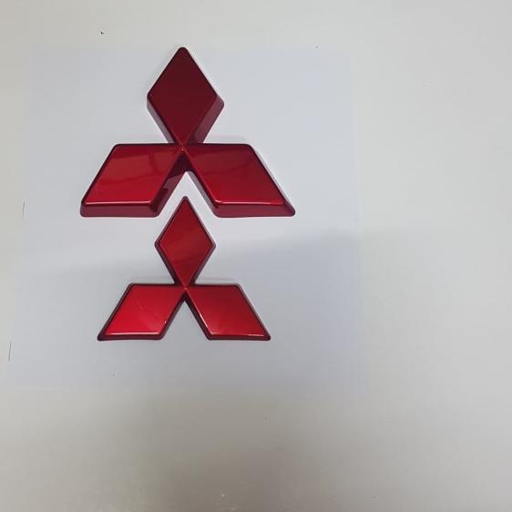 Jual Otoproject Logo Emblem Depan Belakang Merah Mitsubisi Xpander ...