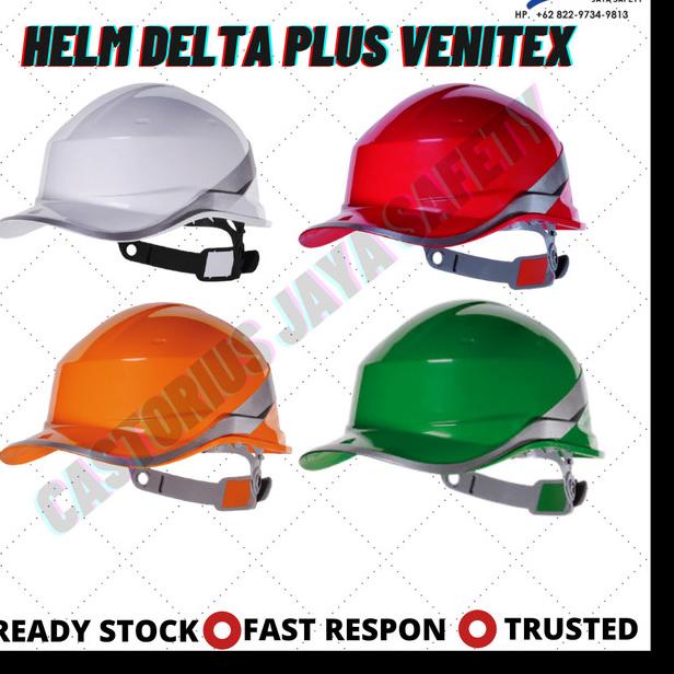 Jual HELM DELTA PLUS HARD HAT VENITEX HELM SAFETY HELM PROYEK SAFETY ...