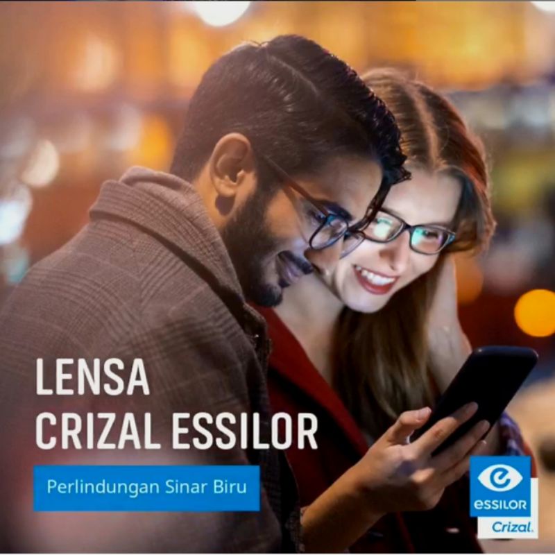 Jual FSV LENSA ESSILOR CRIZAL BLUERAY CLEAR WITH BLUE UV CAPTURE ...